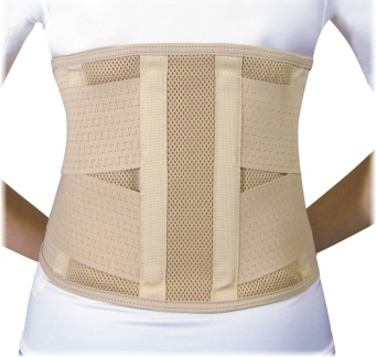 Super Ortho Breathable Lumbar Support W/ 6 Stays - Crown Healthcare